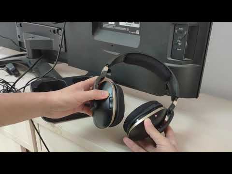 DAYSNEW Wireless TV Headset ADH300J reconnect video