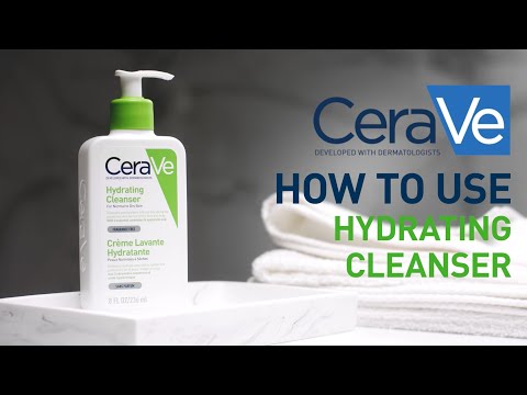 How to use the Hydrating Cleanser? | CeraVe Benelux