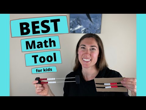 Teach MATH and NUMBERS! How to make a Rekenrek (math rack) manipulative for teaching/ homeschooling