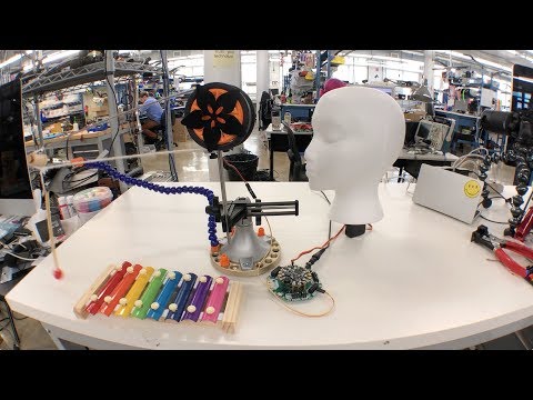 “Robot” Xylophone with CRICKIT @adafruit #adafruit @circuitpython # ...