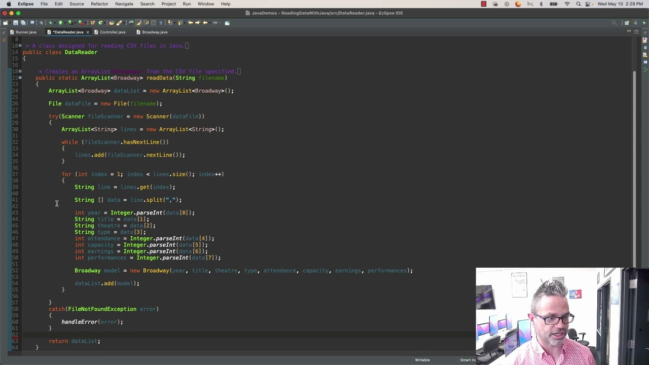 Reading a CSV in Java
