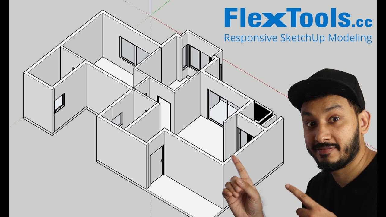 How to use Flextools in Sketchup | Sketchup Plugin Tutorial