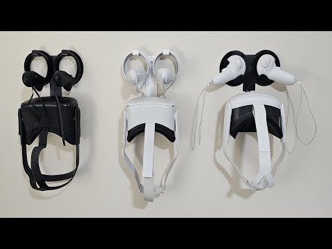 Meta Quest 3S Wall Mount by 10P6 - Thingiverse