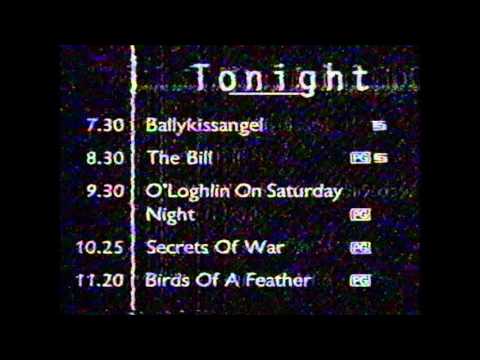 ABC TV - Saturday Night Programme Schedule (10/7/1999)