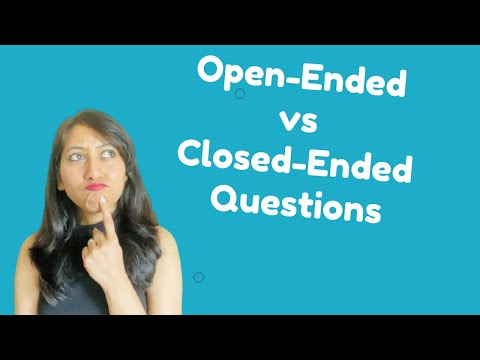Open Ended vs Closed Ended Questions | 5 Key Differences