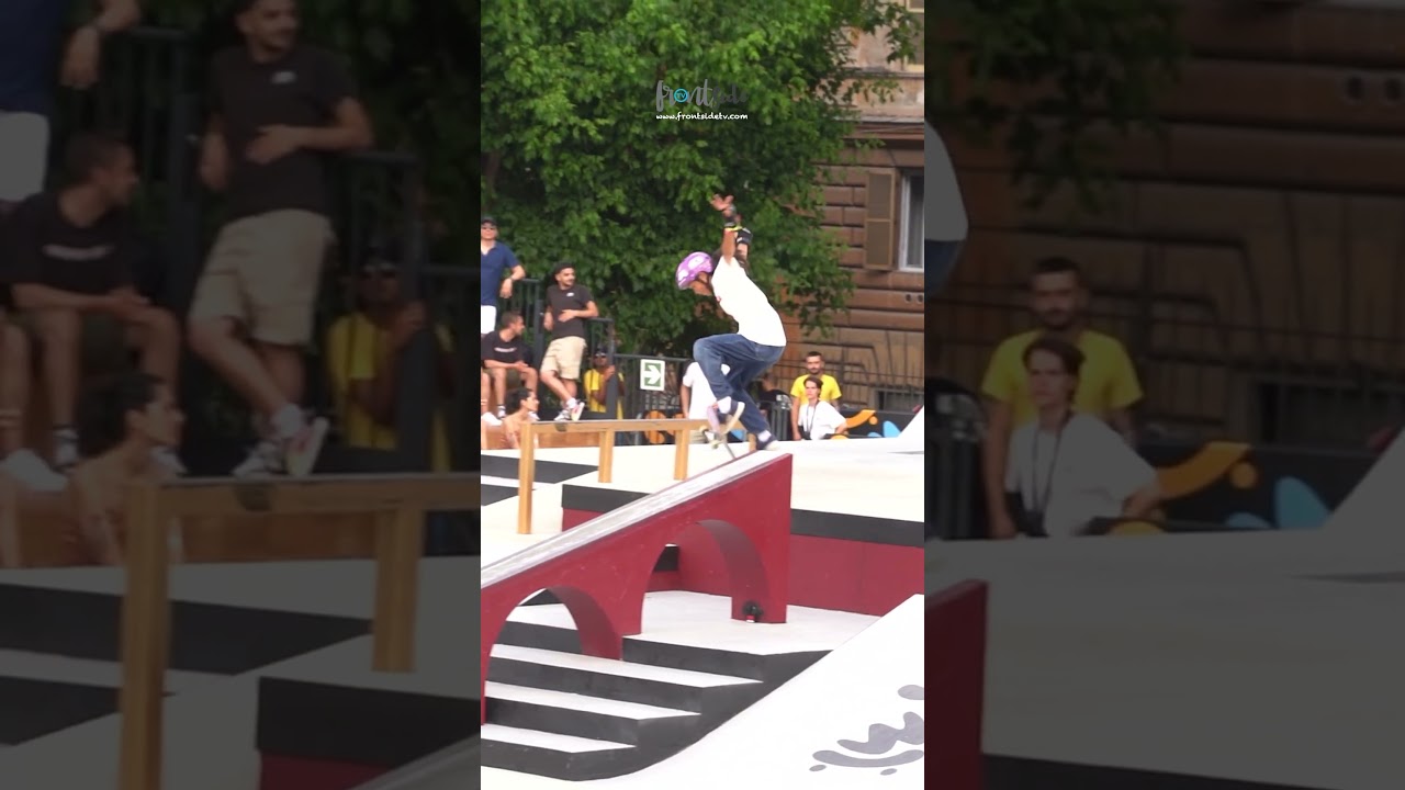 Chenxi Cui killed it! #skateboarding #frontsidetv