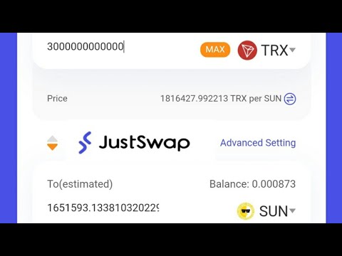 How To Swap,Exchange,Trade With JustSwap on Mobile | Full Tutorial