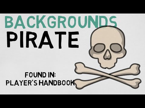 Background #39: Pirate (DnD 5E)