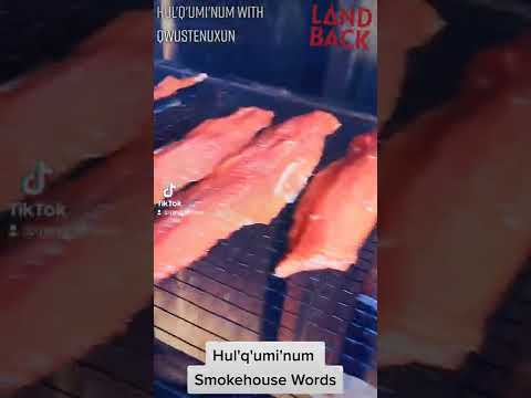 Hul'q'umi'num Smokehouse Words