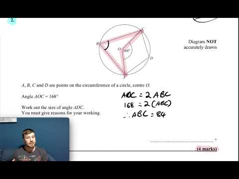Year 10 - GCSE - Circle Theorem Exam Questions