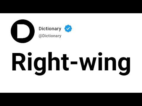 Right-wing Meaning In English