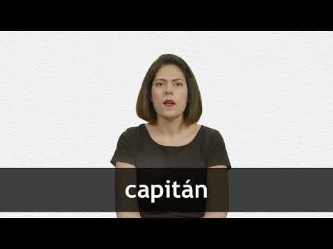 English Translation of “CAPITÁN” | Collins Spanish-English Dictionary
