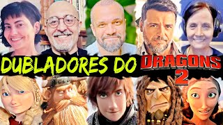 Todos os Dubladores do Filme Como Treinar o Seu Dragão 02