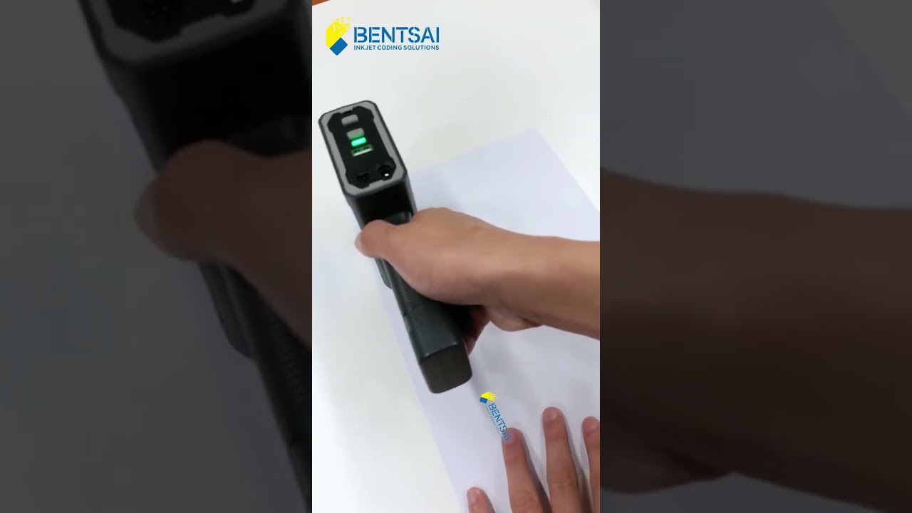 Bentsai Handheld Printer | 3 Encoding Formats: QR code, DM code and barcode