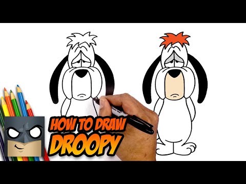 How to Draw Droopy | Step-by-Step Tutorial – Edcel Mills