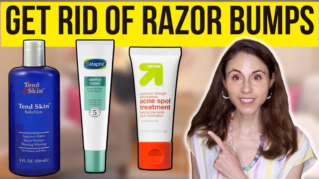 HOW TO GET RID OF RAZOR BUMPS | Dermatologist @DrDrayzday