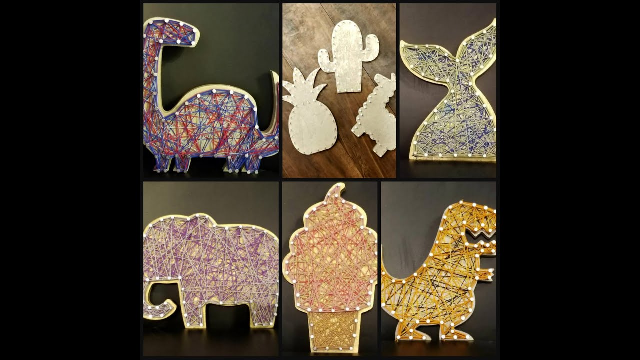 String Art basic instructions tutorial