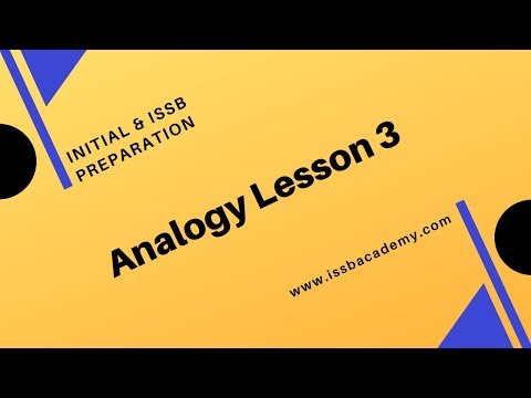 Analogy Lesson 3 | Verbal Intelligence | Urdu