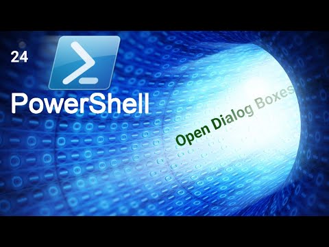Video 24 Dialog Boxes