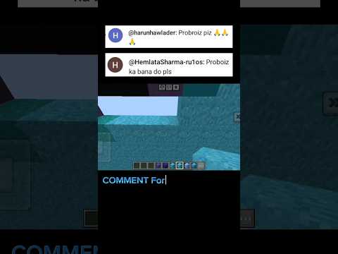 Comment for your Pixel Art #minecraft #trending #shorts.