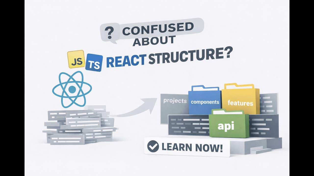 Master React Folder Structure Like a Pro  | React Folder Structure Explained (Beginner) #reactjs