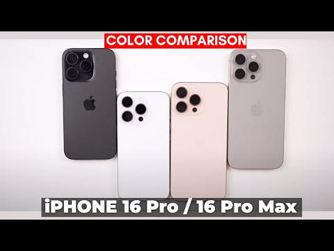 iPhone 16 Pro | Pro Max Color Comparison! Which one is the Best?