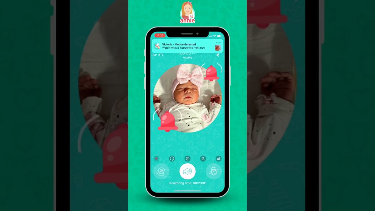 Watch our tutorial👀  #babymonitor #nightvision  #babysleep
