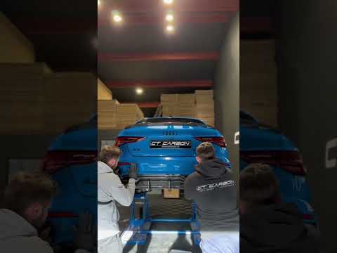 Fitting our Audi A3/S3 Diffuser #carshorts #audi #shorts