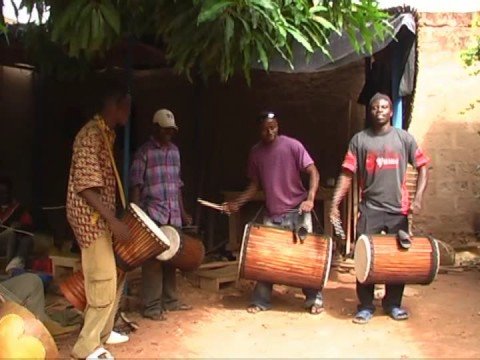 African Drum Dunumba ( Djun Djun) set of 3 2021 Wood | Reverb