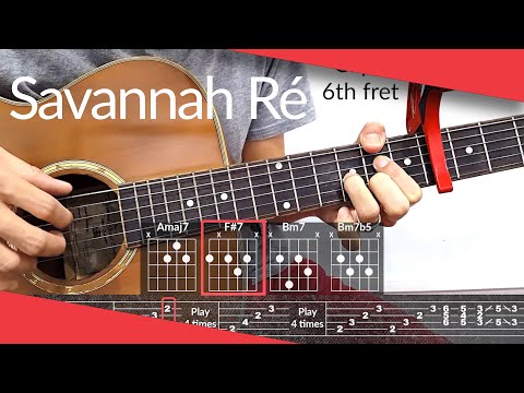 Solid (Savannah Ré) Guitar Tutorial | Tab, Chords