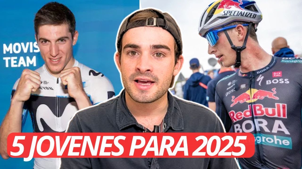 Los 5 CICLISTAS JÓVENES a SEGUIR este 2025