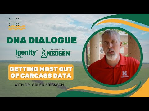Getting the most out of your carcass with Dr Galen Erickson Igenity Feeder