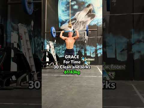 Quick and Intense CrossFit Workout: Grace - 30 Clean and Jerks in 5 Minutes!