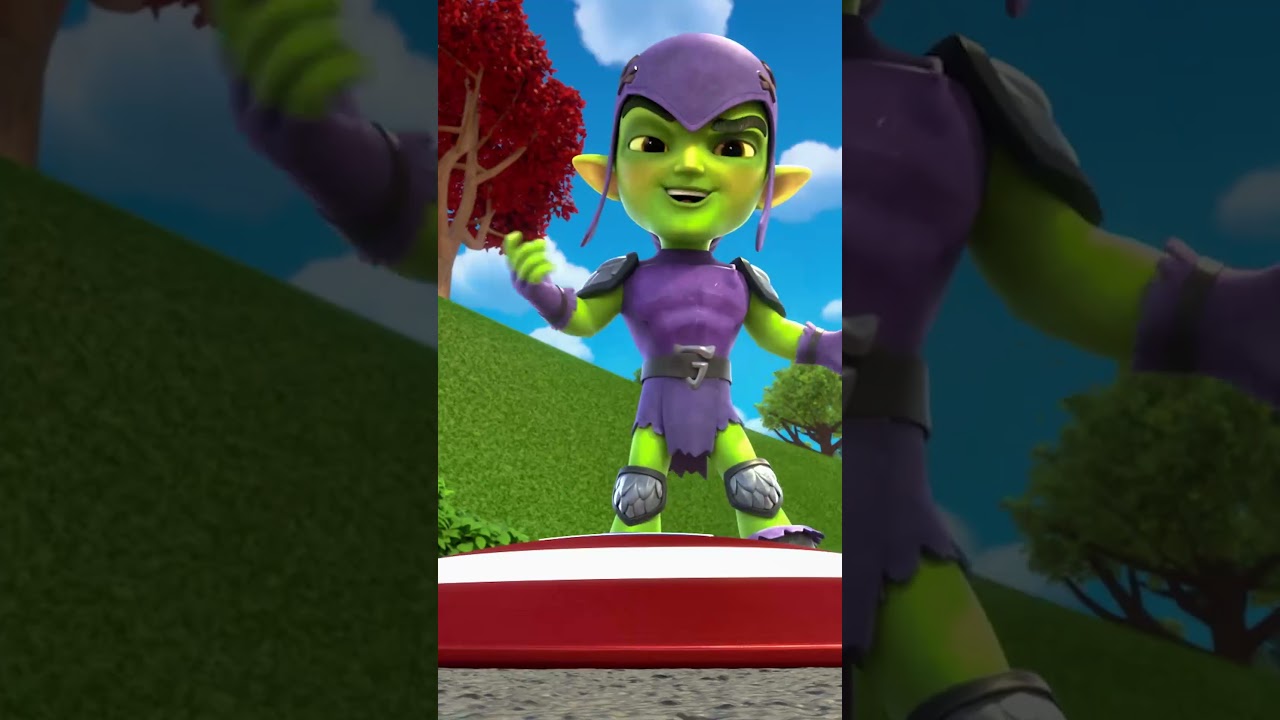 El Duende Verde encuentra el escudo del Capitán América 😱 | SPIDEY | @DisneyJuniorES