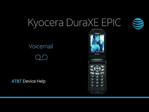 Voicemail on the Kyocera DuraXE Epic | AT&T Wireless
