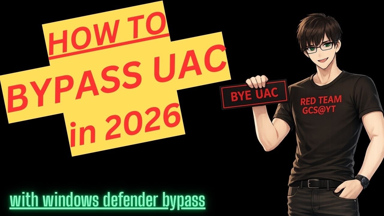 How to Bypass UAC on Windows 10/11 in 2026 (Windows Defender bypass)