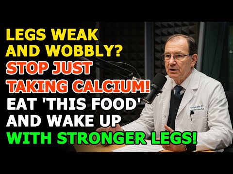 Weak Legs Stop Only Calcium! Seniors Eat This Food And Wake Up With Stronger Legs!