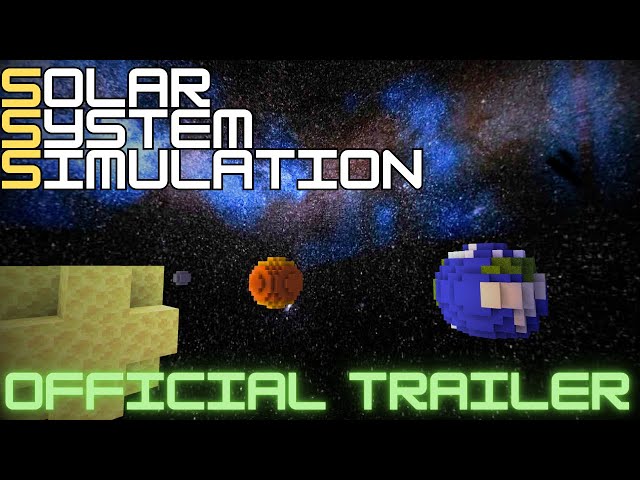 Solar System Simulation [V1.3] Minecraft Map