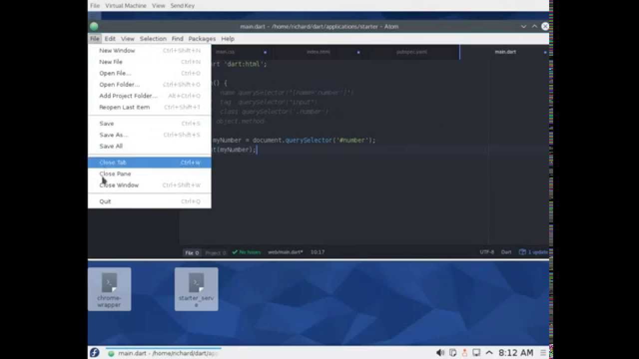 Dart Web Programming for Beginners:  08 Accessing Elements in HTML