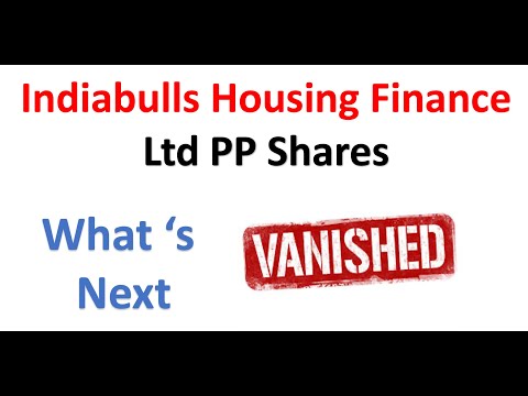 Indiabulls Housing Finance Ltd Partially Paid Shares - IBUL-PP Shares Vanished - What Happened |