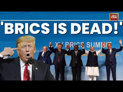 BRICS Is Dead: Trump Reiterates Threat To Slap 100% Sanctions On BRICS Nations If Dollar Is Replaced
