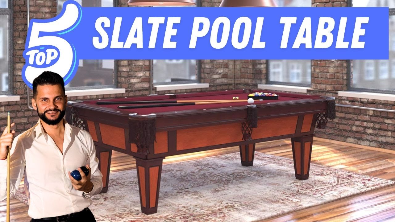 Top 5 Best Slate Pool Tables for Your Game Room in 2024!
