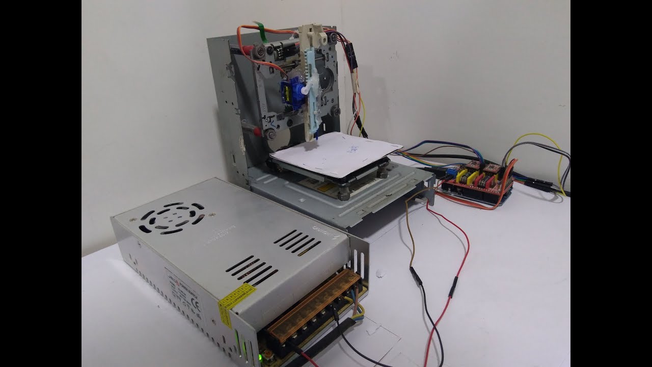 DIY of Mini CNC Plotter | Basic of CNC | Electronic Hardware for CNC