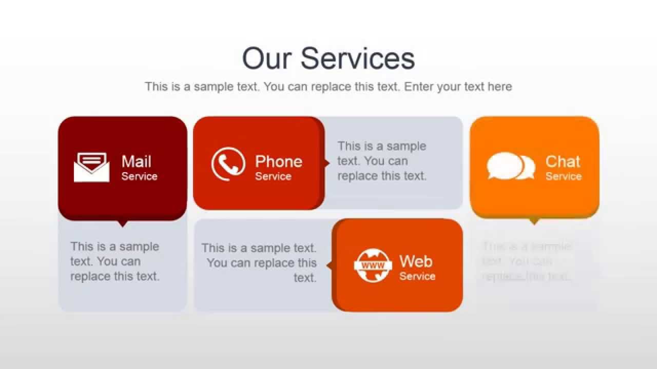 Creative Orange Slide Template for PowerPoint