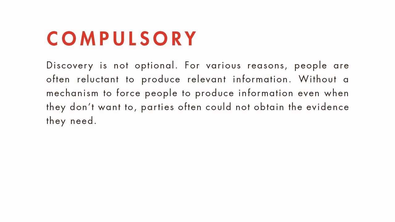 Civil Procedure tutorial: Introduction to Discovery | quimbee.com