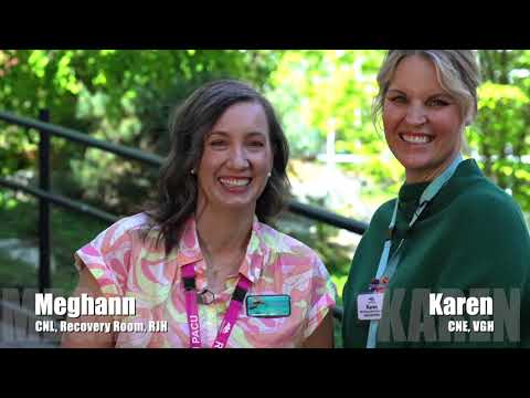 Perioperative Nursing in Victoria, BC - Karen & Meghann