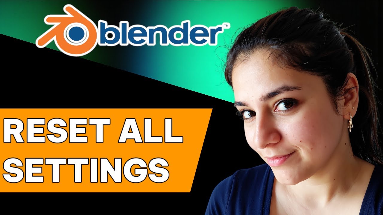 How to reset Blender settings