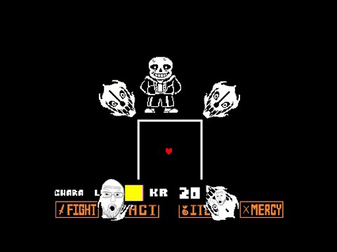 Steam Community :: Video :: LV 1 Frisk vs Sans (Frisk wins)