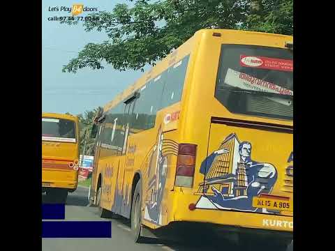 KSRTC Bus Branding | Let's Play Outdoors| Low cost outdoor Advertising