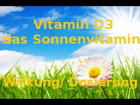 Vitamin D3 - das Sonnenvitamin - plus K2 - Wirkung/ Dosierung - meine Erfahrungen